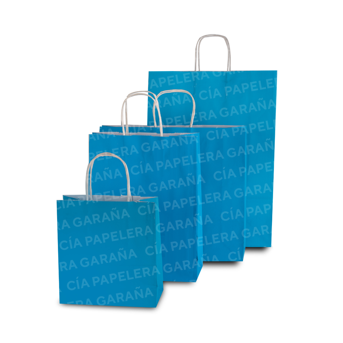 Bolsas de Papel de Colores Lisos 30x12x41 – Garaña Papelera