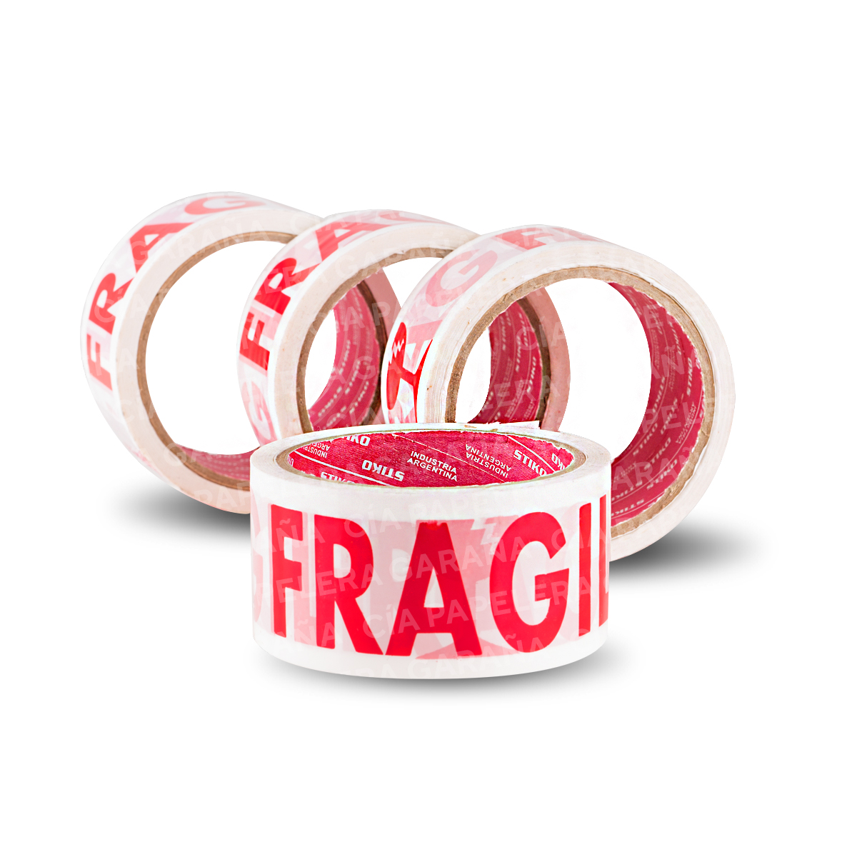 Cinta de Embalaje Sticko Fragil 48mm x 50M – Garaña Papelera